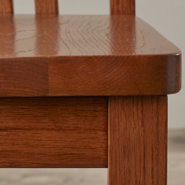 Loon Peak® Corwin Solid Wood Slat Back Side Chair And Reviews Wayfair